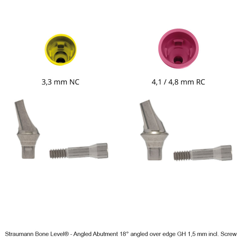 Nt-trading Straumann Bone Level® – Angled Abutment 18° angled over edge ...