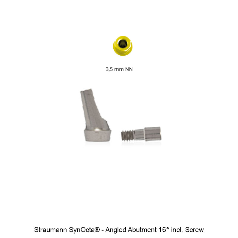 Nt-trading Straumann SynOcta® – Angled Abutment 16° incl. Screw ...