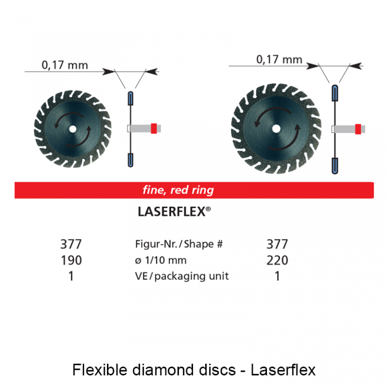 Flexible diamond discs – Laserflex – Doha Medical
