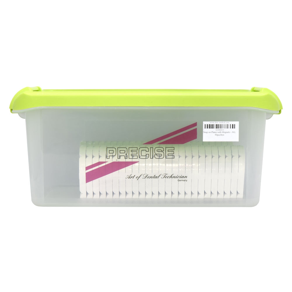 Precise Snap on plates with magnets – AG, Confident type 50pcs/box ...